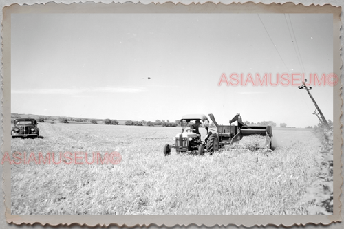 50s LOGAN UTAH CACHE MAN TRACTOR FARMER AMERICA OLD VINTAGE USA ...