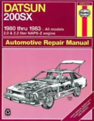 HM Datsun 200SX 1980- 1983 NAPS Z Engine by Haynes (1983, Trade ...