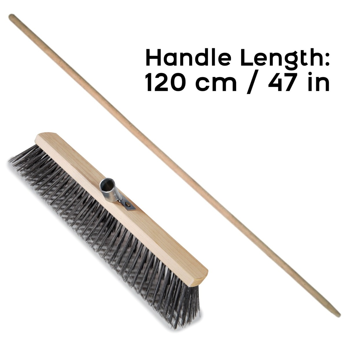 Brush Brooms Metal Handle Steel Wire Broom 30cm With Metal Holder And