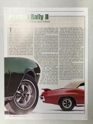 HMN 829 Article Wild About Wheels Pontiac Rally II Mag Styling In A ...