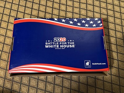 Chess Set “2020 Battle For The White House”. 32 Game Pieces Trump ...
