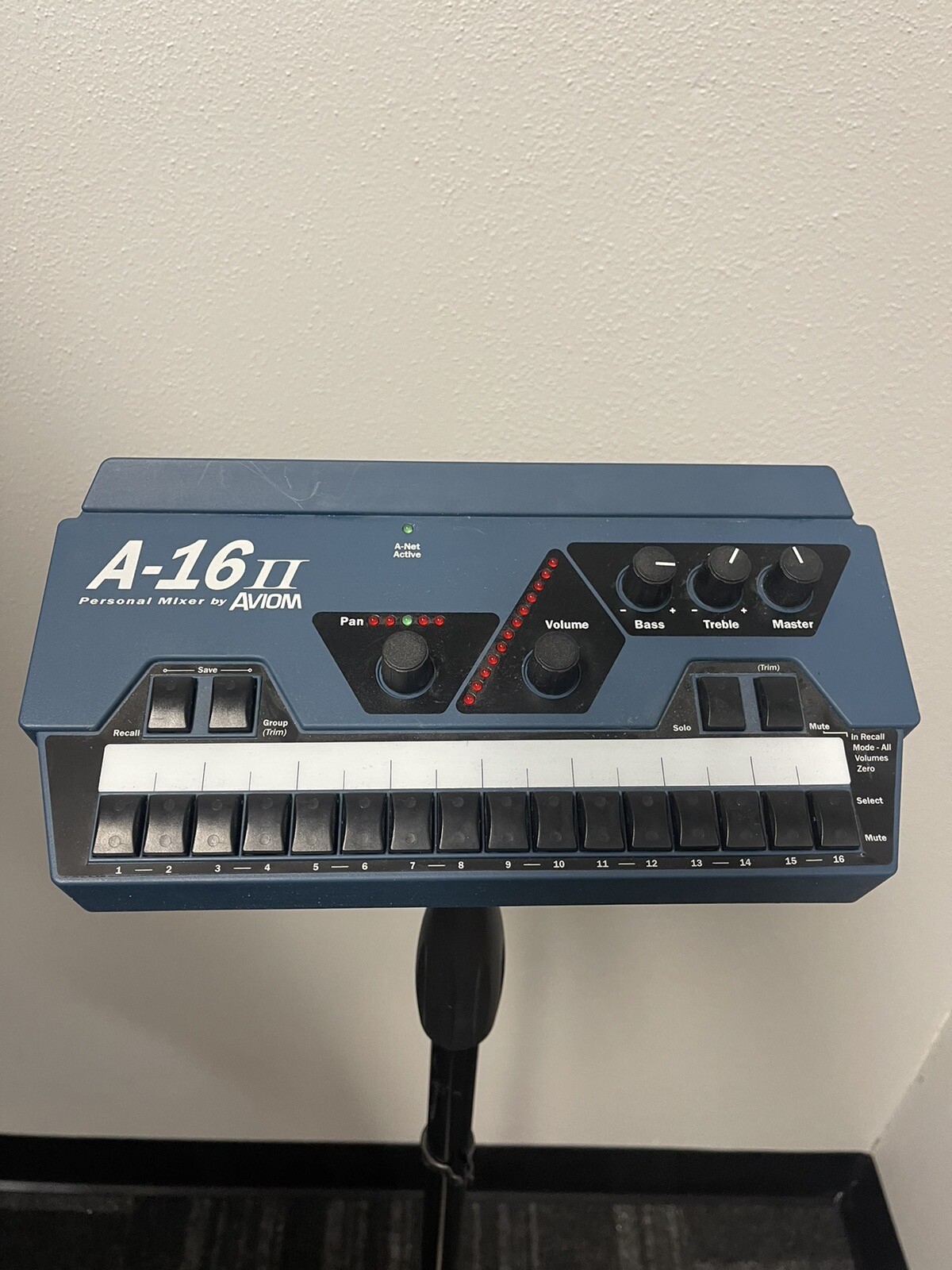 Aviom+A-16II+Personal+Mixer+-+Blue for sale online | eBay