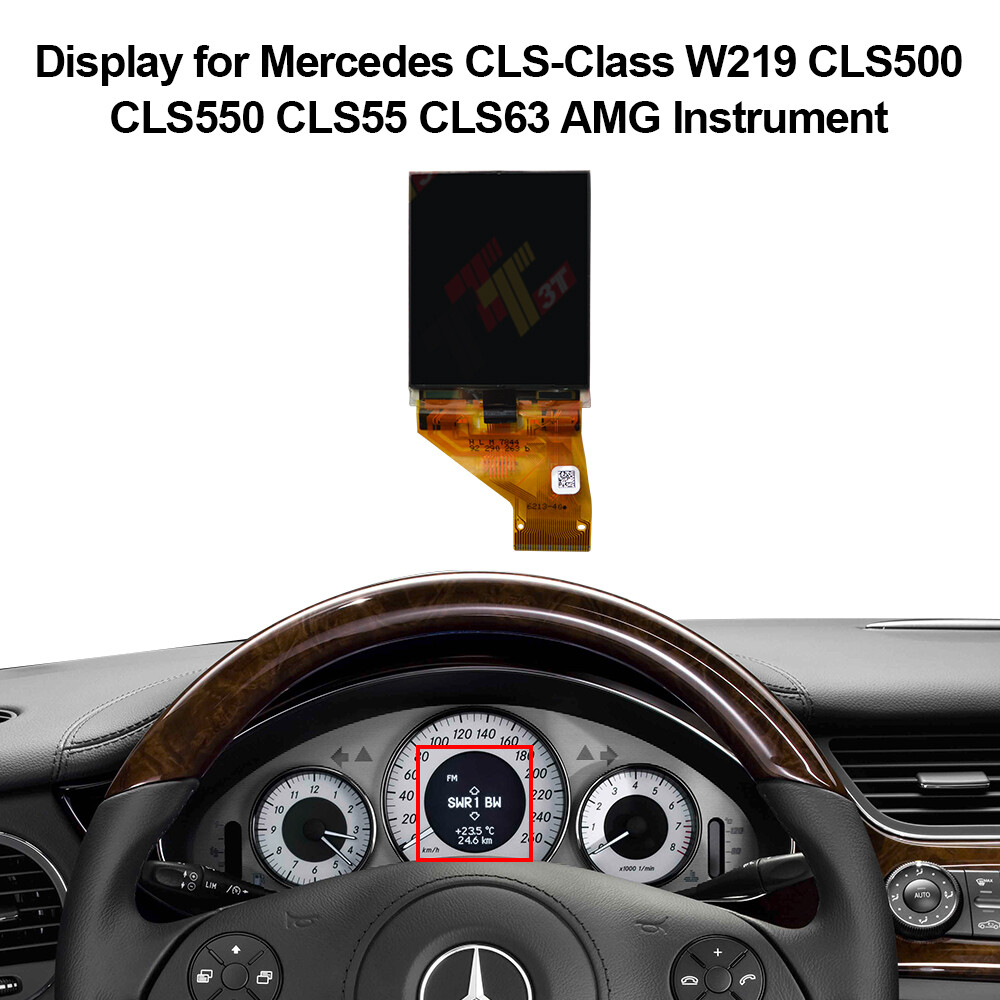 Display for Mercedes E-Class W211, CLK-Class W209, CLS-Class W219 ...