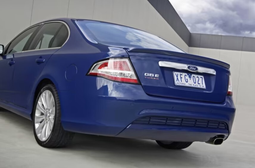 G6E Turbo Style - Rear Boot Bobtail Spoiler Lip for Ford Falcon FG XR6 ...