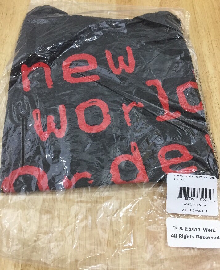 Nwo Wolfpack Black Red Women's Tank Top Xl Wwe Wwf Wcw New | eBay