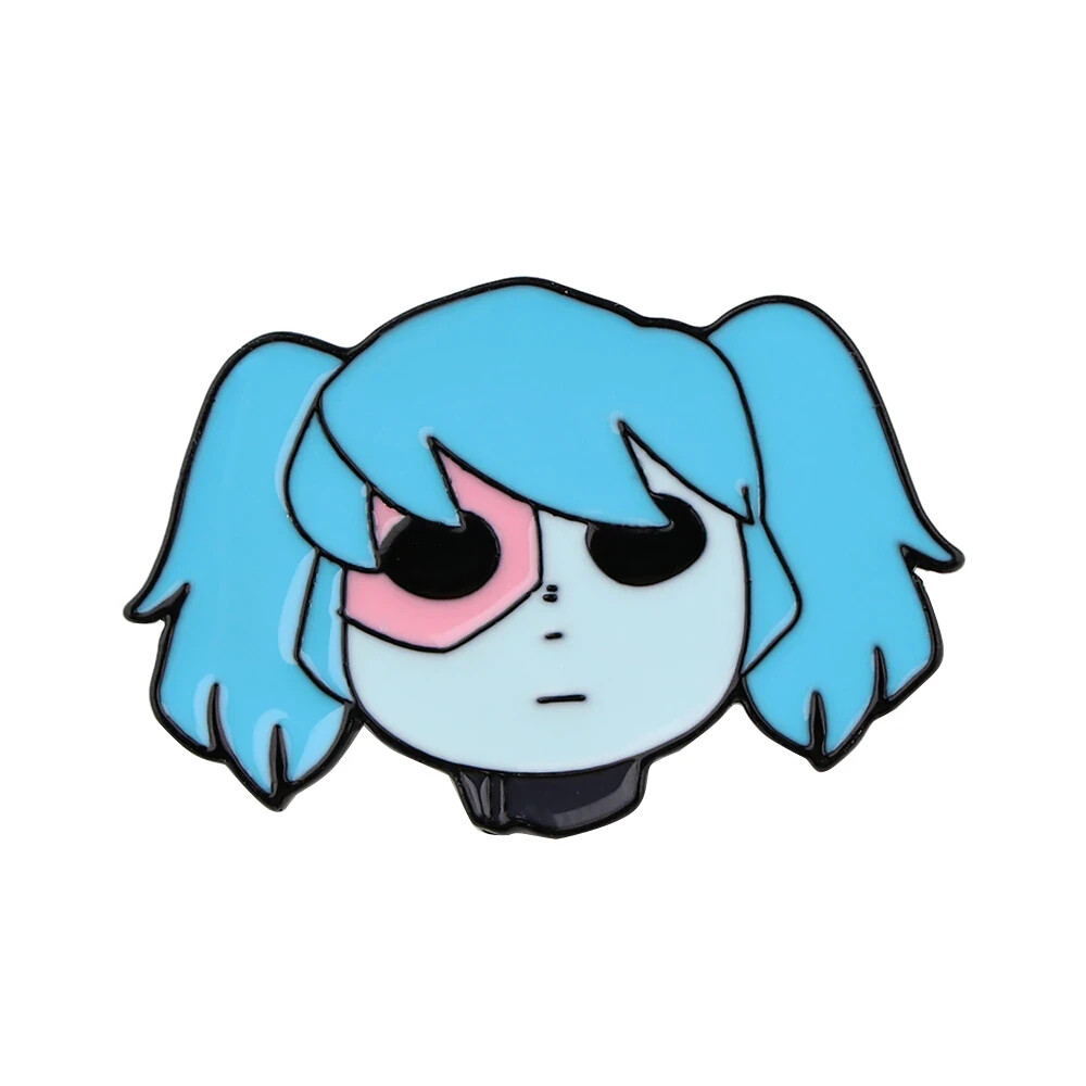 Sally Face Game Sal Fisher Character Face Enamel Metal Pin
