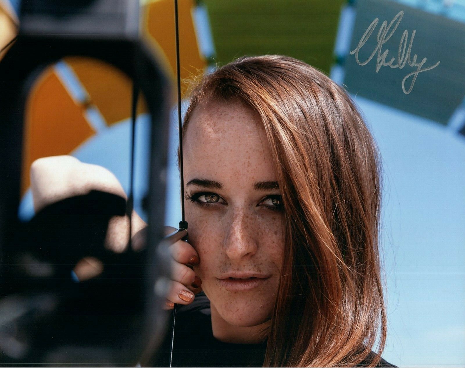 Orissa Kelly Signed 8x10 Photo #239 Archery Contortionist Britain's Got ...