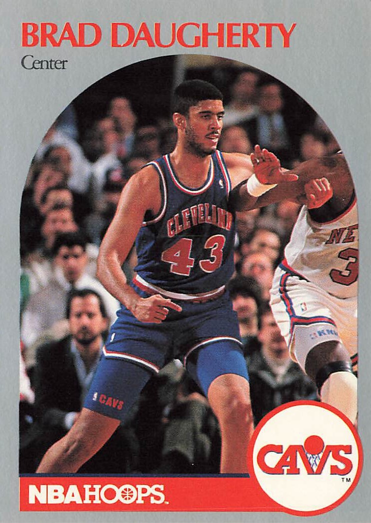 1990 Hoops #73 Brad Daugherty Cleveland Cavaliers | eBay