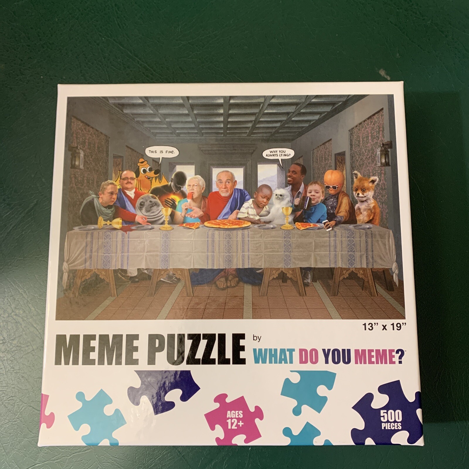 NEW Meme Puzzle By What Do You Meme? 500 Pieces Multi color 13” x 19 ...