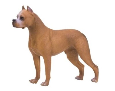 Dogo Argentino Dog Animal Toy 6 Inch PVC Action Figure Kids Toys Party ...