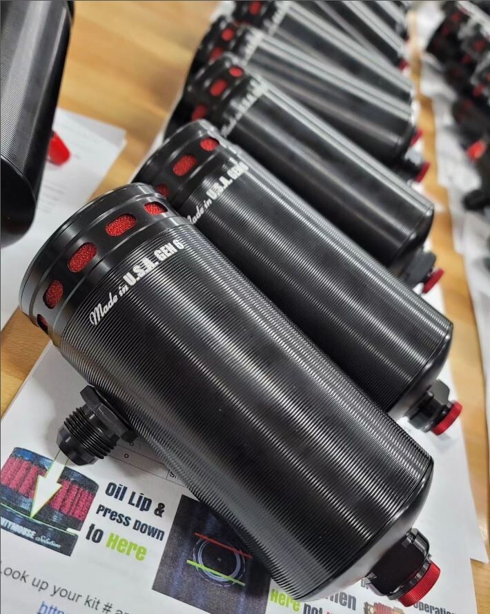 Mighty Mouse Solutions Mild Oil Catch Can For 2014-2019 C7 Corvette ...