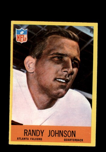 1967 Philadelphia #4 Randy Johnson Atlanta Falcons EX | eBay