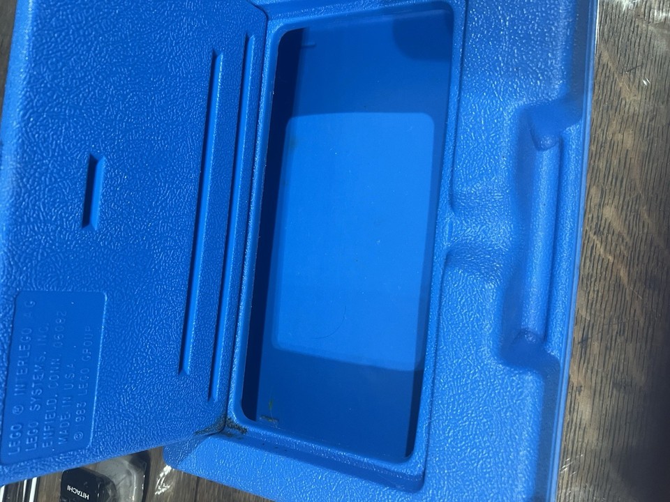 LEGO Vintage 1983 Blue Storage Box Container Carrying Case Legos Clean ...