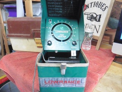 Vintage Lowrance Fish Lo-K-Tor depth and fish finder from the 70's | eBay