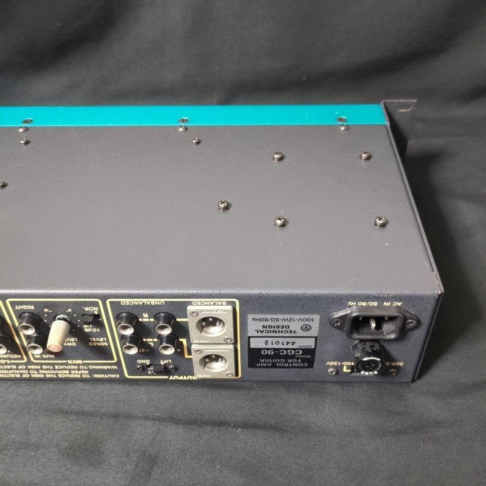 Technical Design CGC-90 Guitar Rackmount Preamp Multi-Effects Used | eBay