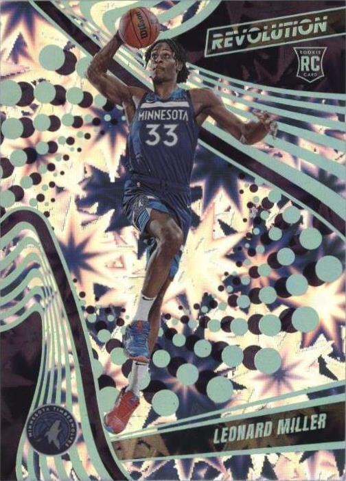 2023-24 Panini Revolution - Rookies Leonard Miller #133 Impact /149 (RC ...