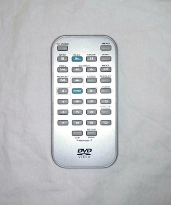 DVD Video Remote Control Silver Unbranded OEM Tested Working | eBay