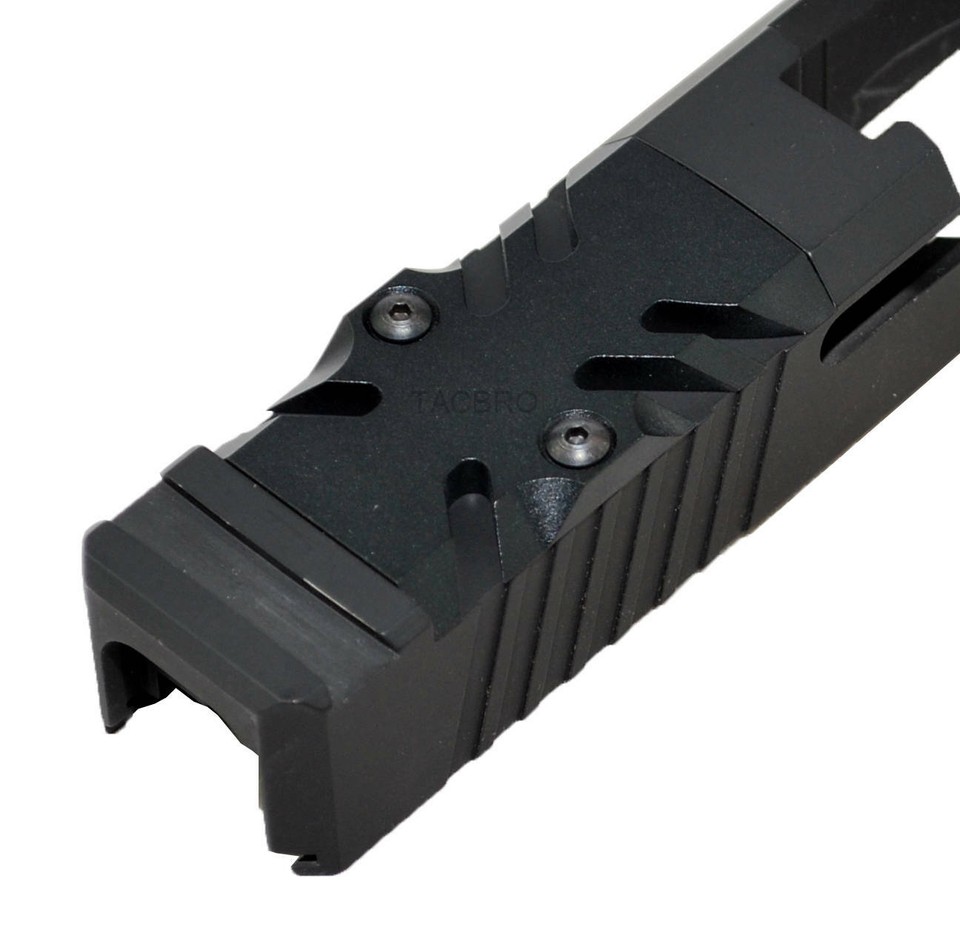 Black Anodized Aluminum Trijicon RMR Cover Plate for G17 G19 G26 Cut ...