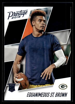 Equanimeous St. Brown 2018 Panini Prestige Rookie C Card #292 | eBay