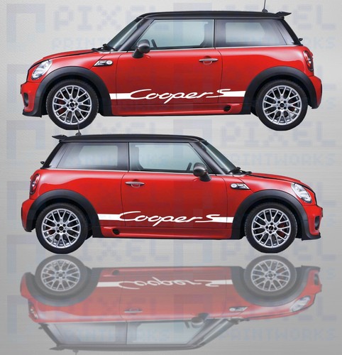 COOPER S XL Side Stripe - Universal Vinyl Decal for Mini Cooper (2006 ...