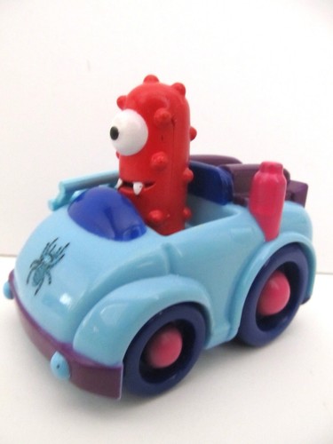 Yo Gabba Gabba Muno 3.5" Blue Vehicle Car Toy 2013 Jazwares | eBay