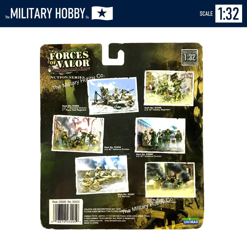 1:32 Unimax Toys Forces of Valor WWII German Army 352nd Infantry Div ...