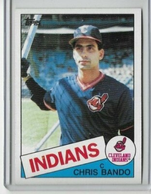 1985 Topps #14 Chris Bando Cleveland Indians | eBay