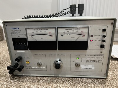 TINSLEY TYPE 5915 SINE WAVE ELECTRODING GRNERATOR FOR SUBMARINE CABLE ...