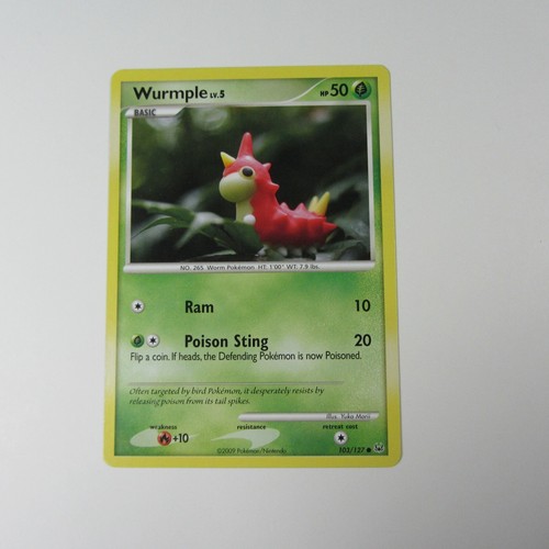 Wurmple Pokémon Card 103/127 | eBay