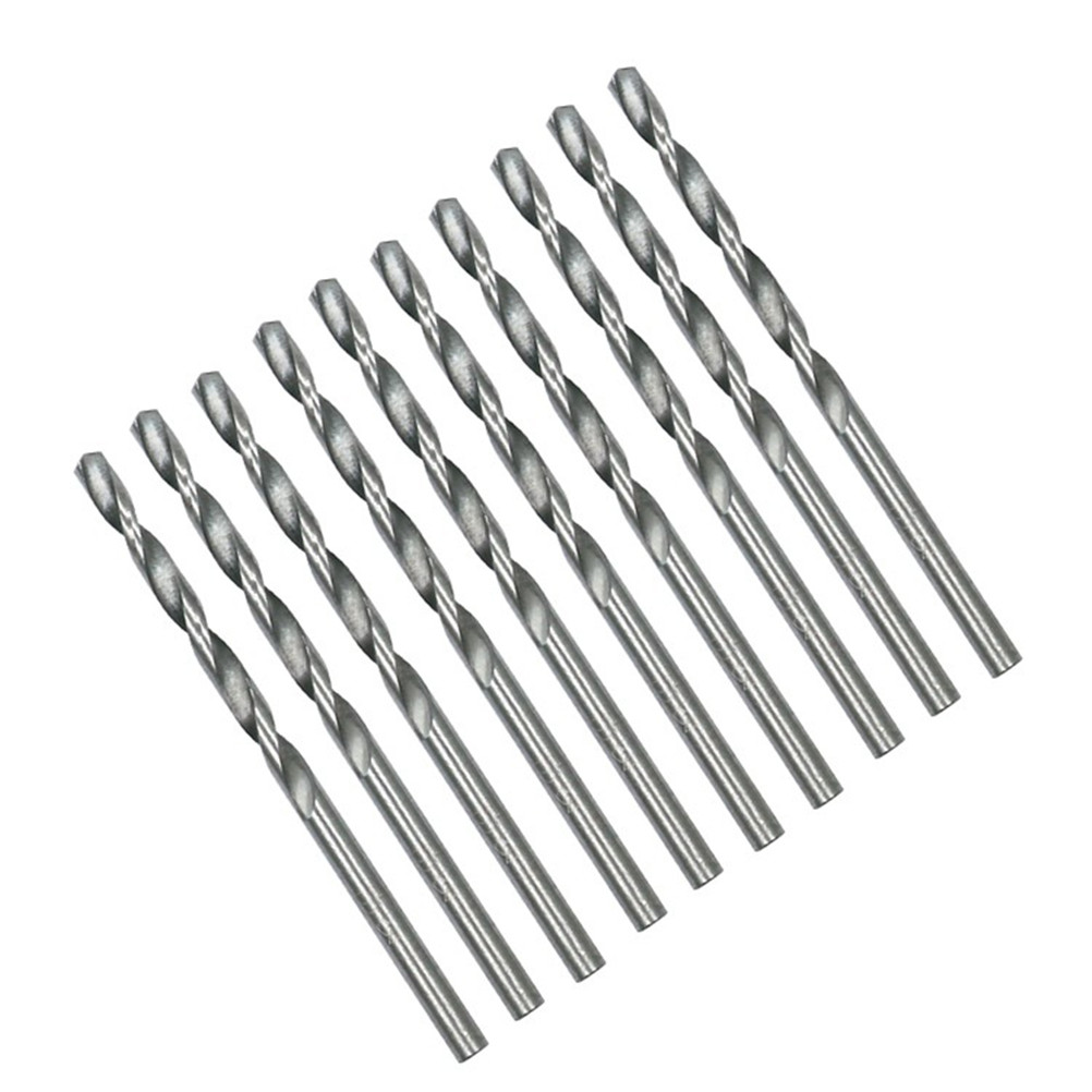 50Pcs HSS High Speed Steel Diamond Drill Bit Set Tool Coated Twist ...