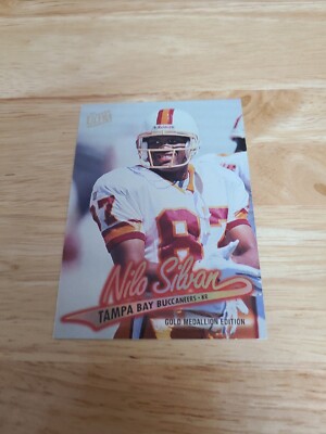 1997 Fleer Ultra Gold Nilo Silvan Tampa Bay Buccaneers #168 $$$ | eBay