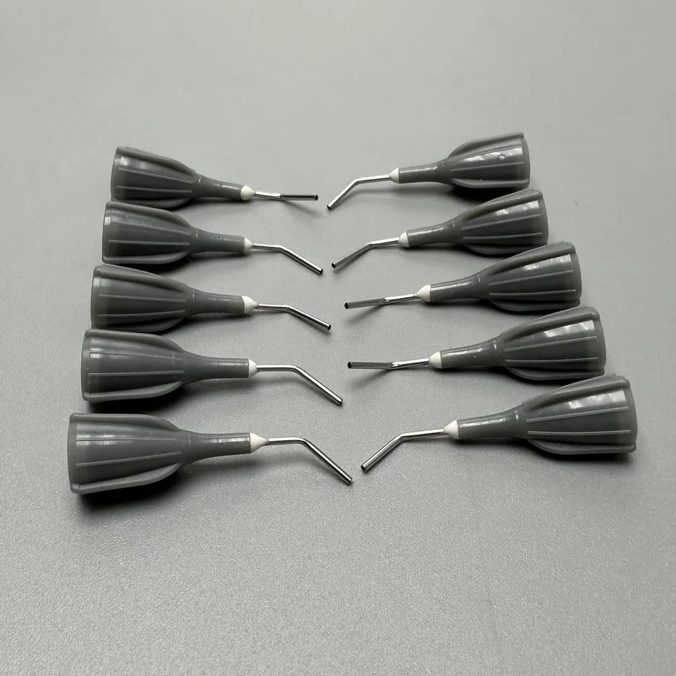 50/100Pc Dental Delivery Tip Flow Composite Resin Conveyor Flowable Tip 20G 13mm | eBay