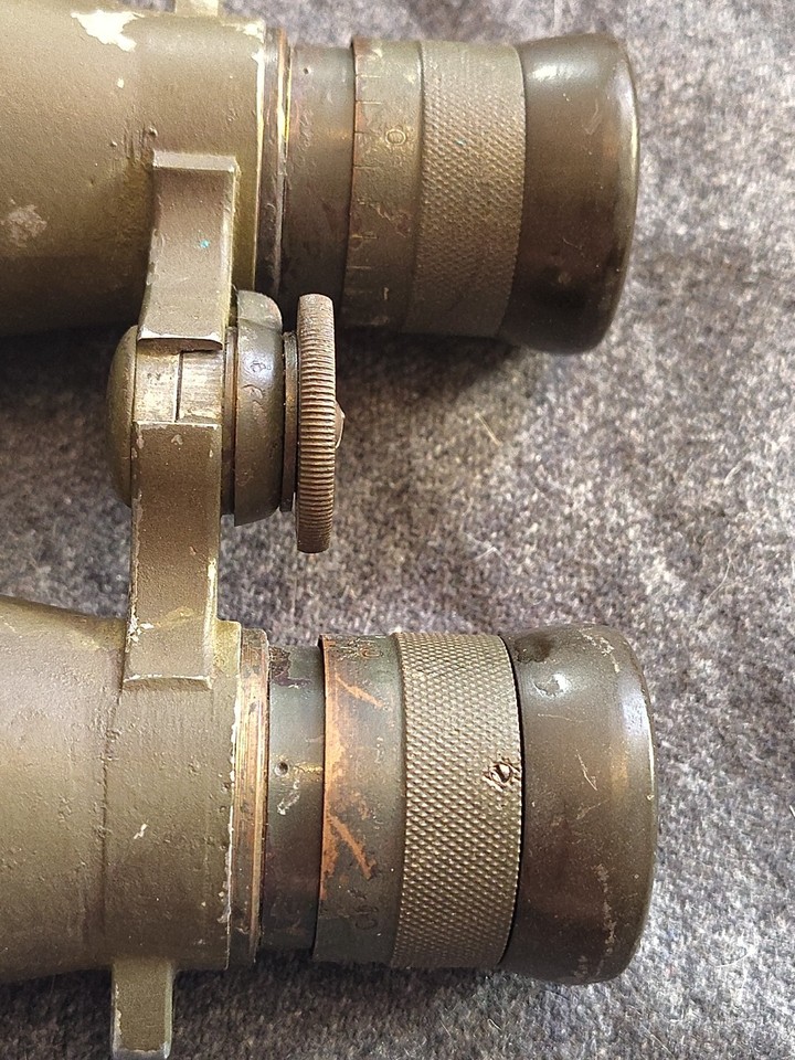 Vintage WW1 German Binoculars Spindler & Hoyer Gottingen Feldglas NICE ...