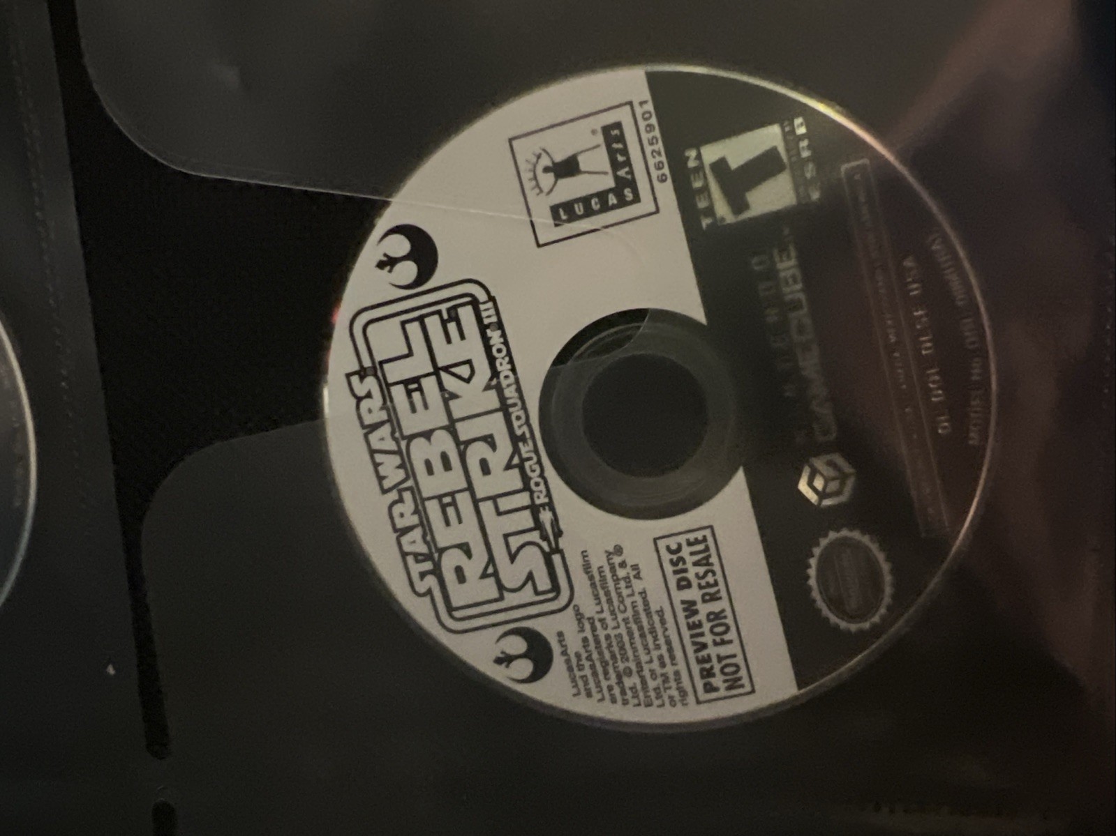 Star Wars: Rebel Strike Rogue Squadron III Nintendo Gamecube DISC ONLY ...