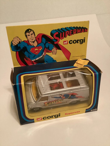 Corgi toys Superman van #435 with box, in great shape, please read | eBay