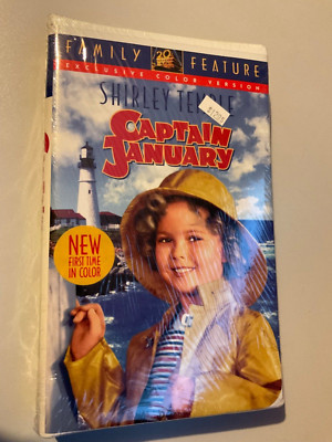 Captain January (VHS, 1995). Still sealed. 86162856839| eBay