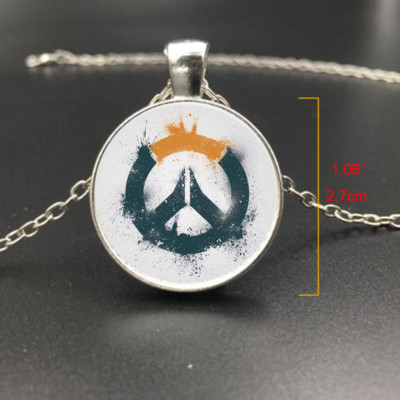 Overwatch Logo Video Game Gamer Gaming Necklace Pendant Jewelry Art ...