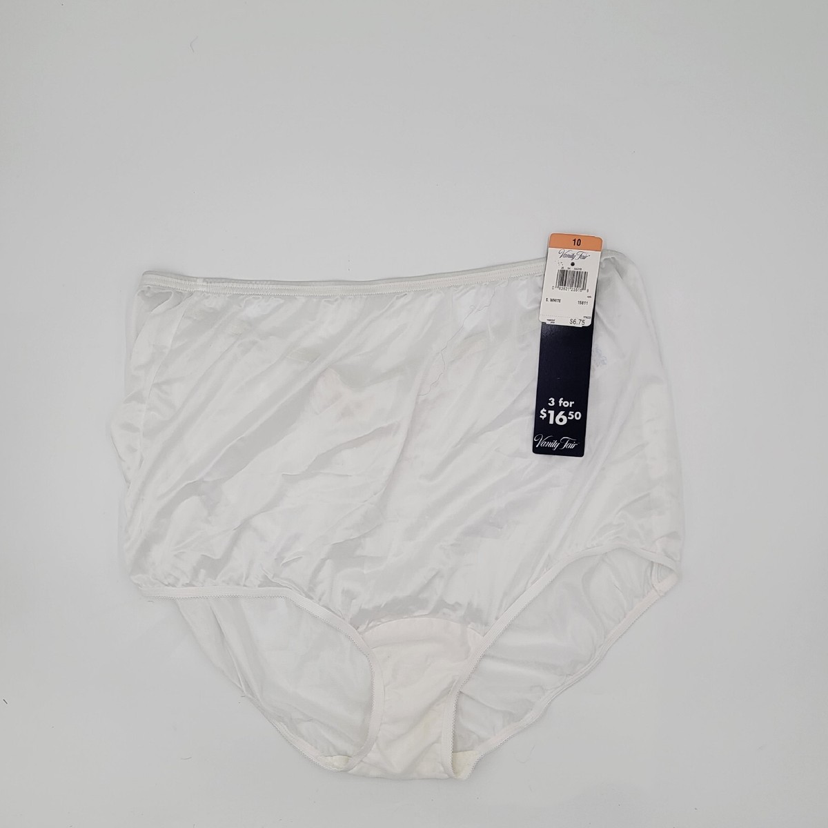 White Vanity Fair Underwear Vanity Fair Women's Flattering Lace Hi Cut
