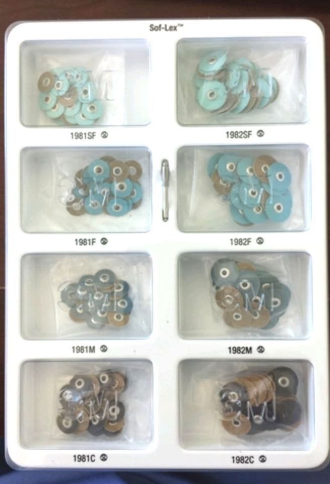 3M ESPE Sof-Lex soflex Contouring Polishing 240 Discs Dental Kit 1980 ...