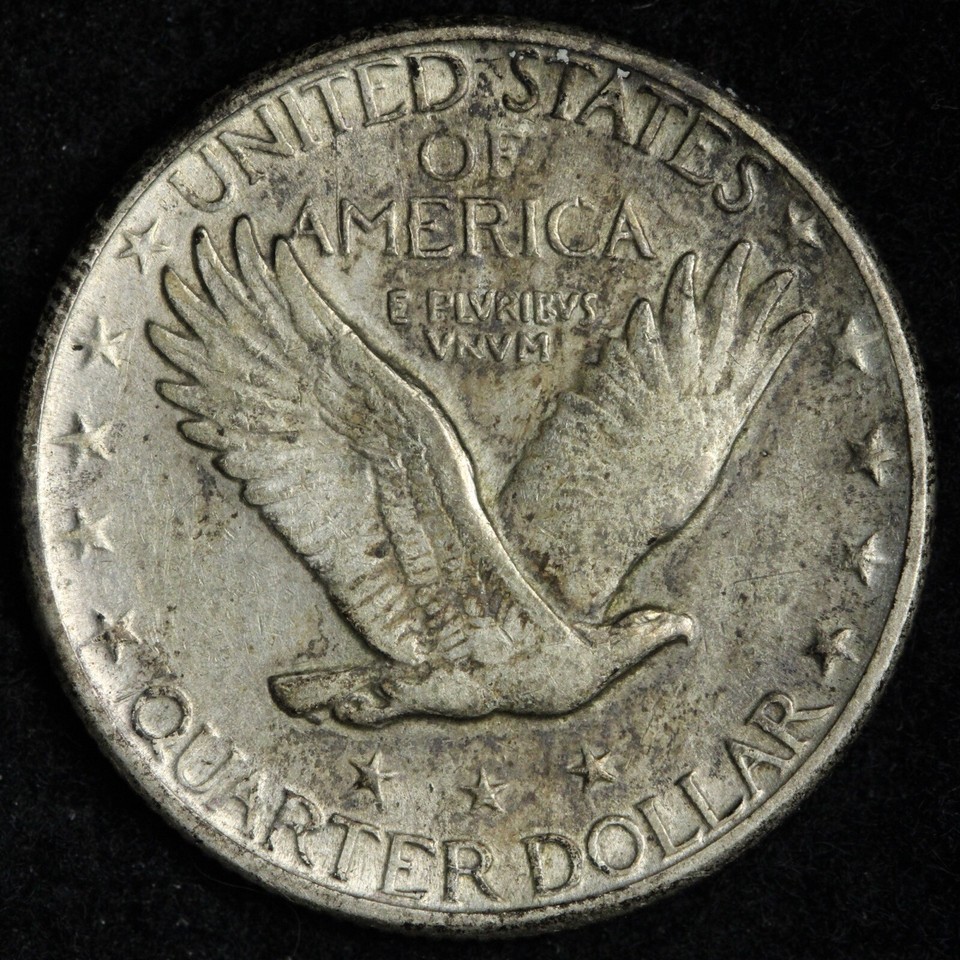 1930 Standing Liberty Silver Quarter CHOICE AU+ E314 WQET | eBay