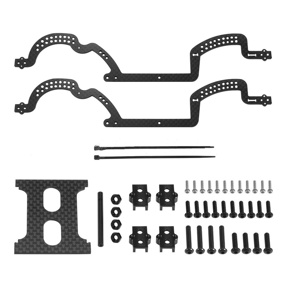 RC Crawler Car LCG Carbon Fiber Chassis Kit For Traxxas TRX4M Bronco ...