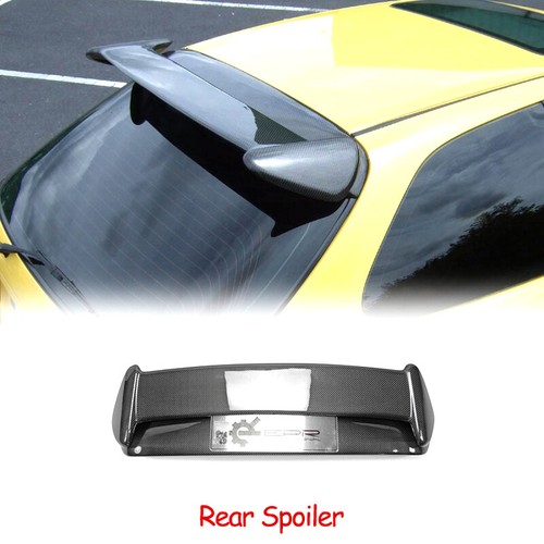 Carbon Fiber Rear Spoiler Wing Exterior Body kits For Honda EK Civic Ty ...