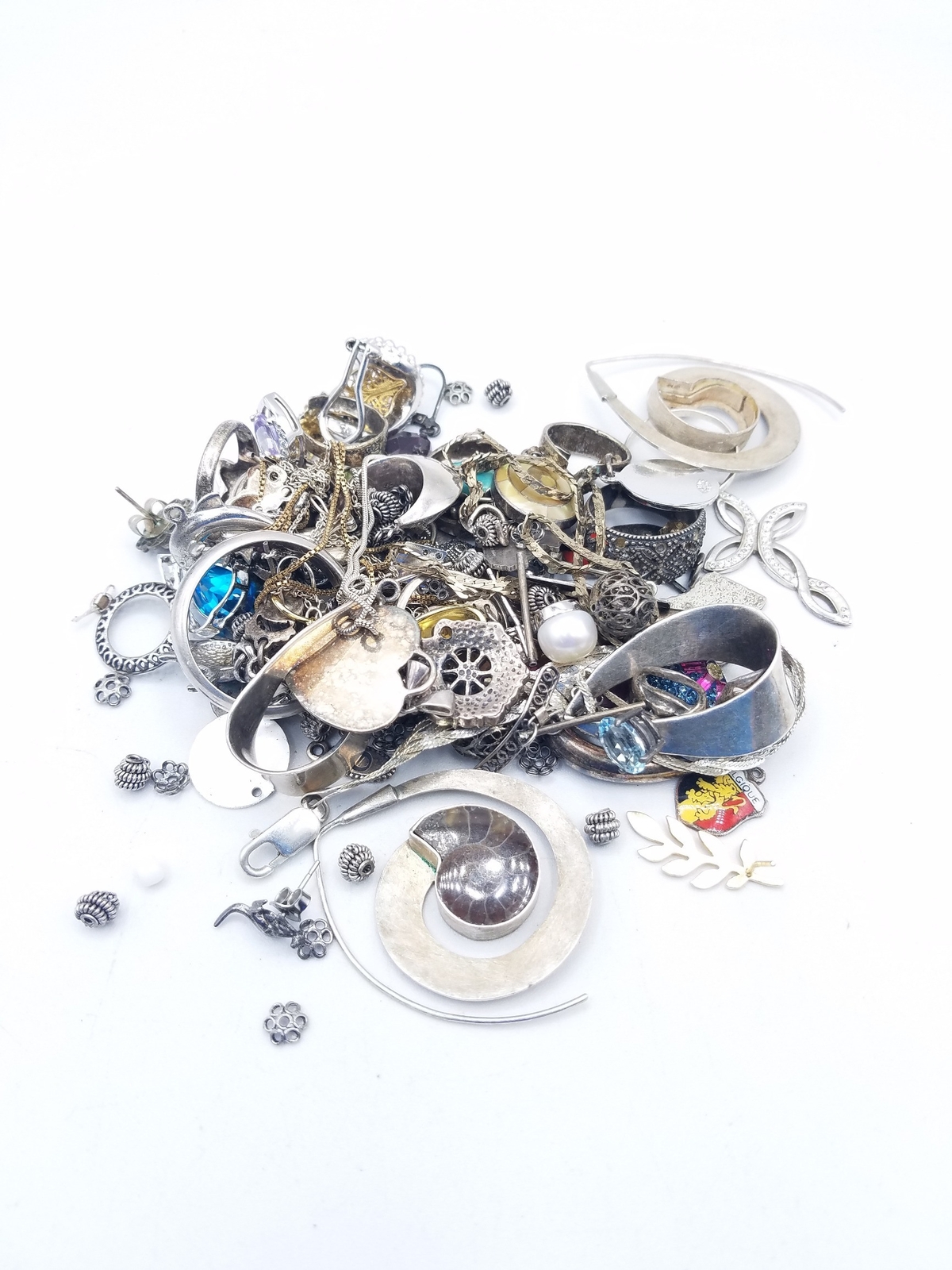 172g of Scrap Sterling Silver w/ Stones | eBay