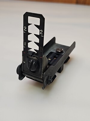 Graduated Leaf Sight Military Ladder Sight Used RARE | eBay