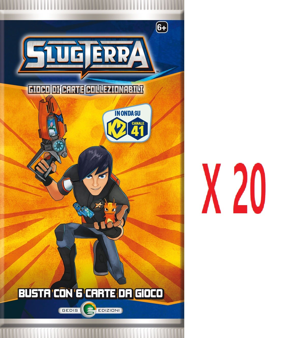 Slugterra Cards Game TCG Lot 20 Packets Gedis Italy | eBay UK