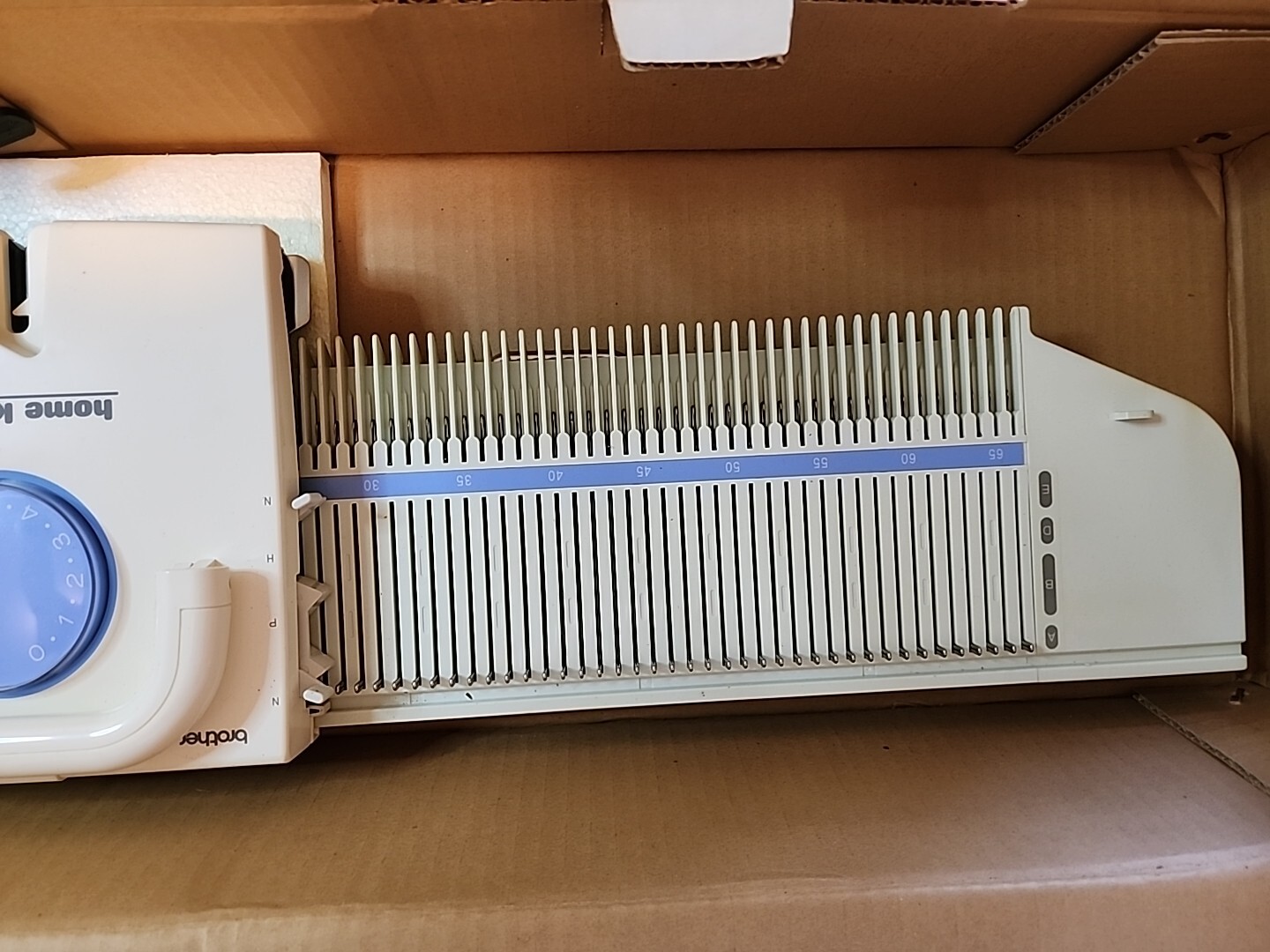 Vintage Brother KX350 Kx-350 Knitting Machine Home KNITTER for sale ...