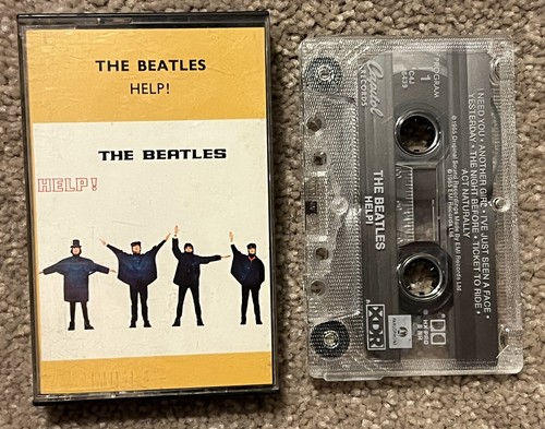 THE BEATLES HELP CASSETTE C4J-46439 CAPITOL RECORDS 1987 XDR REMASTERED ...