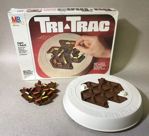 Vintage 1980 Milton Bradley Tri-Trac Board Game - Complete | eBay