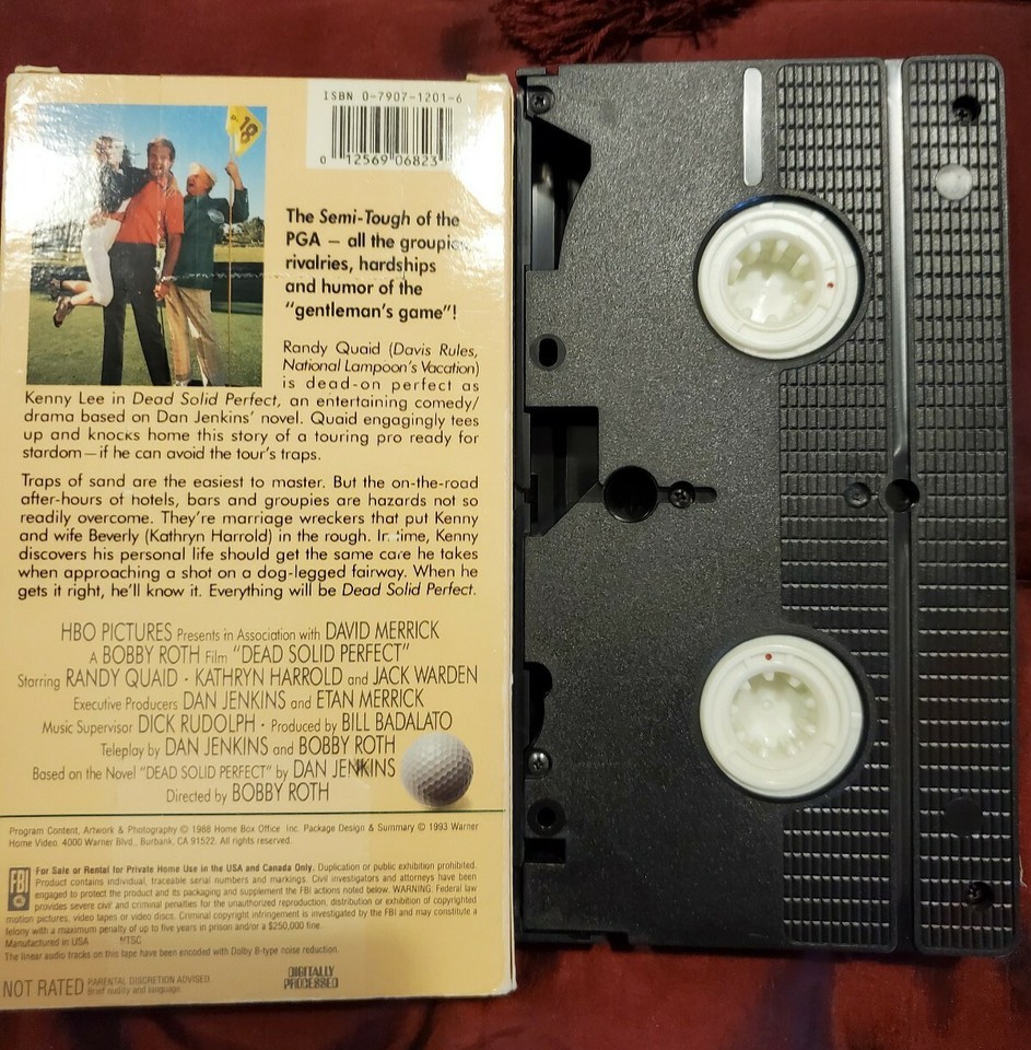 Dead Solid Perfect (VHS, 1993) 12569068230| eBay