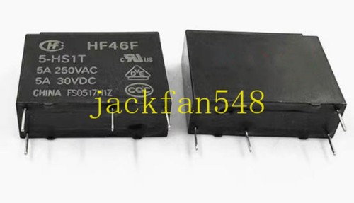 10PCS NEW HF HF46F-5-HS1T Electromagnetic Relay | eBay